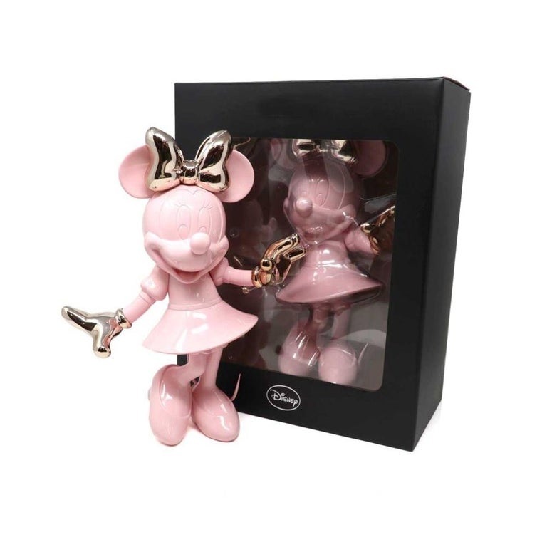 Minnie Mouse Pink / Rose Gold Glossy Pop Figurine For Sale at 1stDibs ...