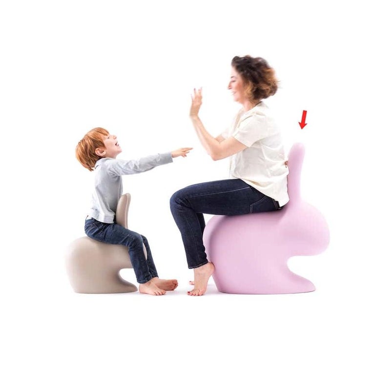 Orange Rabbit Chair by Stefano Giovannoni, Made in Italy For Sale at ...