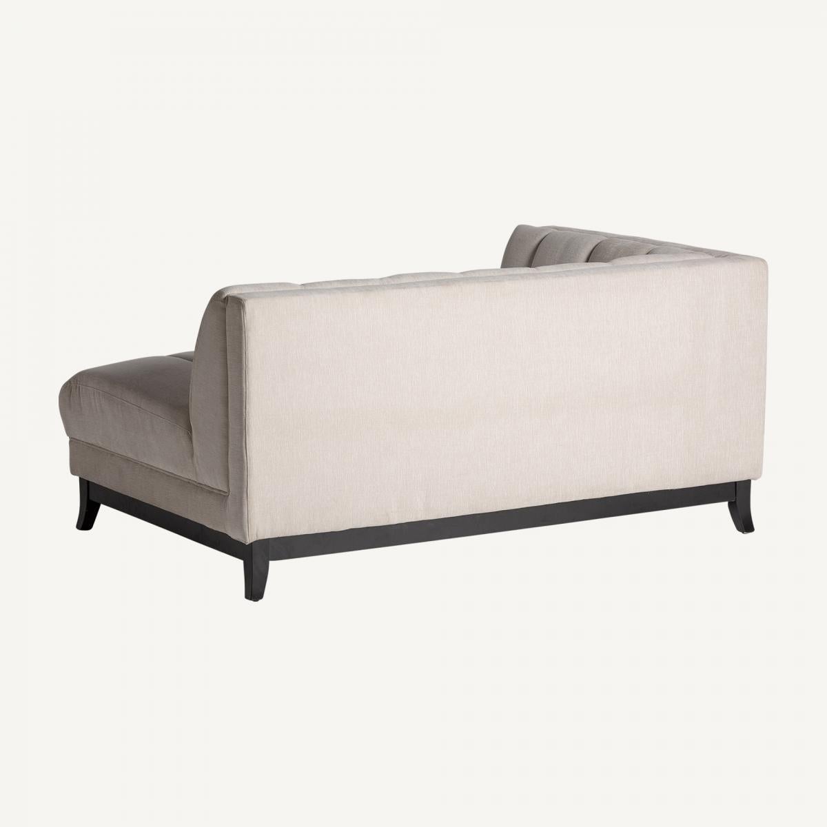 Fast Track, White Modular Sofa in Art Deco Style For Sale at 1stDibs