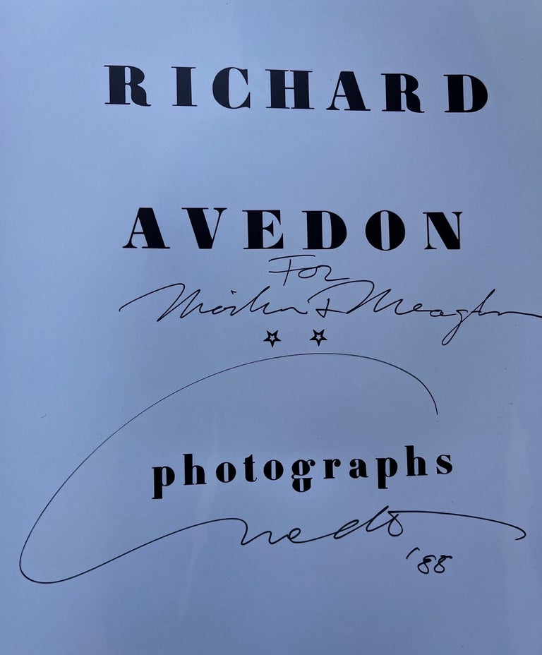 In the American West, Richard Avendon, 1985, Signed For Sale at 1stDibs