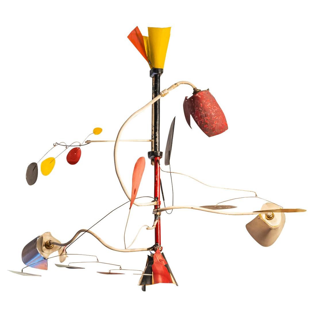 In the Style of Calder, Luster, France, circa 1950 For Sale at 1stDibs