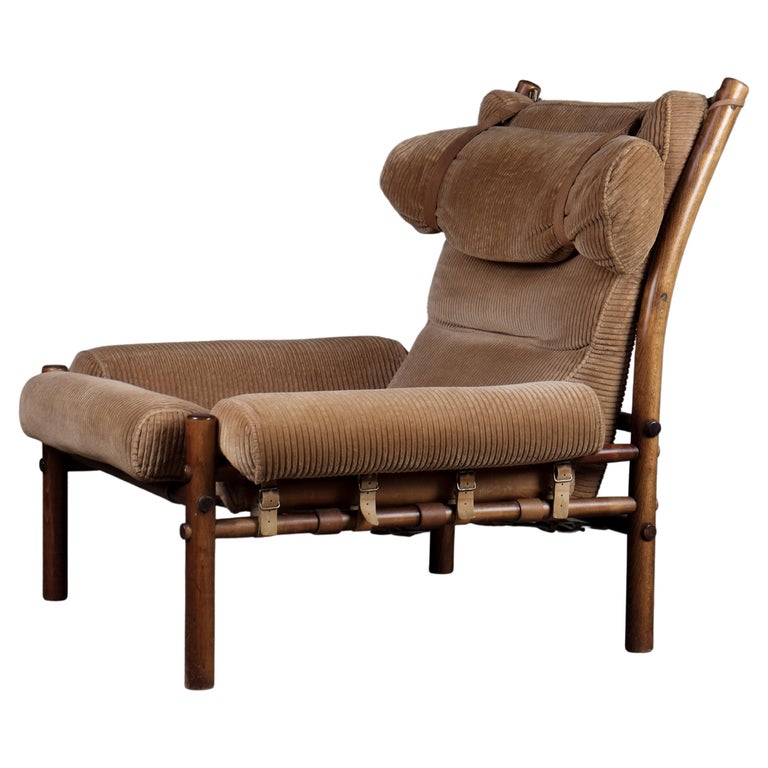 Inca Easy Chair by Arne Norell, 1970s at 1stDibs