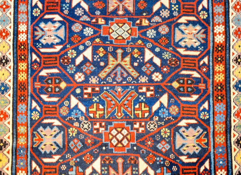 Incredible c 1900 Century Antique Derbend Rug For Sale at 1stDibs