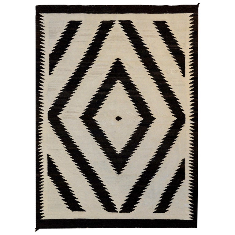 Incredible Early 20th Century Navajo Rug at 1stDibs