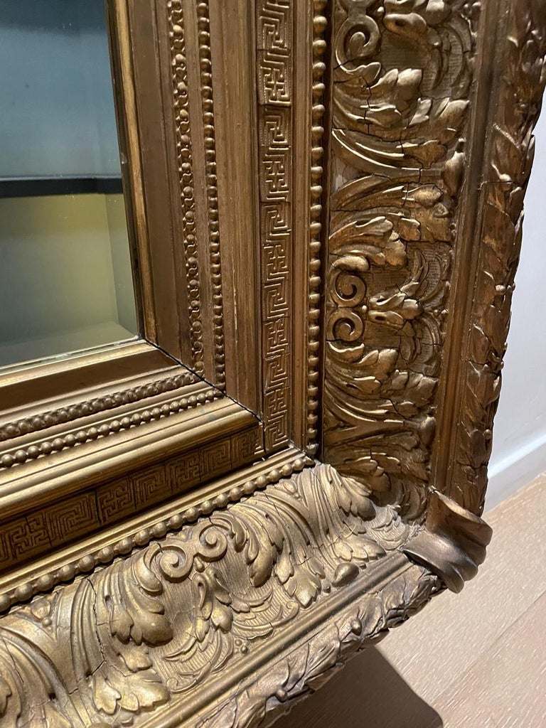 Incredible European Extra Large Frame 'Mirror' circa 1900 For Sale at ...