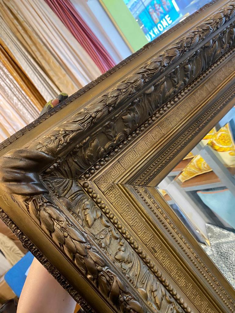 Incredible European Extra Large Frame 'Mirror' circa 1900 For Sale at 1stDibs