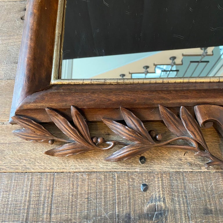 Incredible French Renaissance Revival Highly Carved Figural Mirror For ...