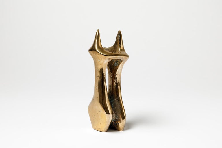 Incredible Gilt Bronze Representing a Couple, Tim Orr French Artist ...