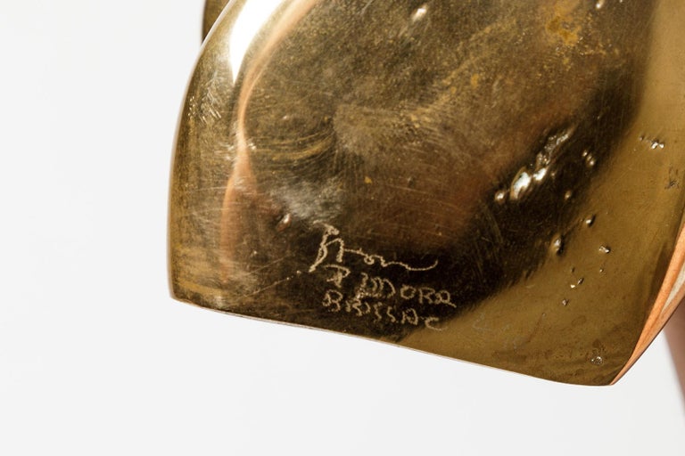 Incredible Gilt Bronze Representing a Couple, Tim Orr French Artist ...