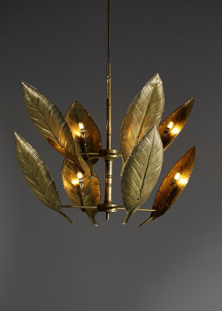 Incredible Modern Italian Ceiling Lamp "Flora" in Style of Tommaso ...