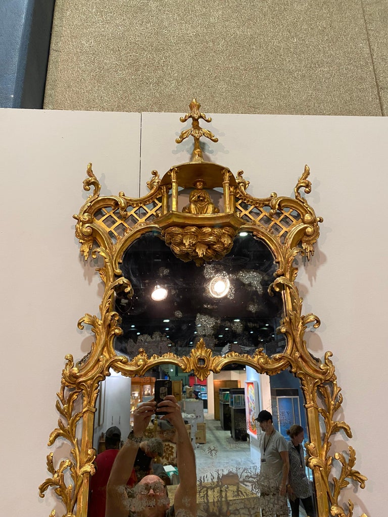Incredible Pair 18th Century Georgian Chinese Chippendale Mirrors ...