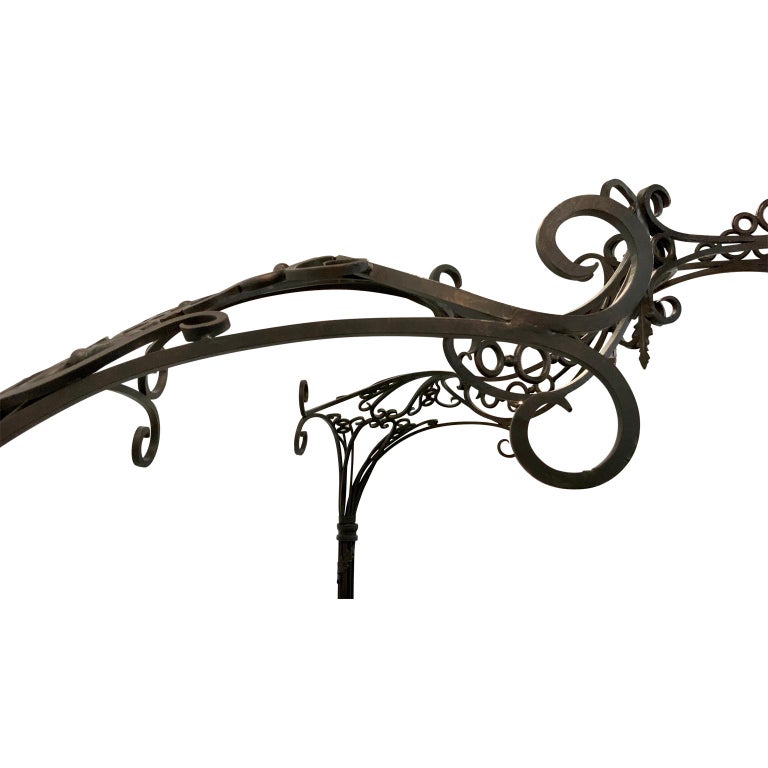 Incredible Phyllis Morris Custom Wrought Iron Canopy Bed XL King For ...