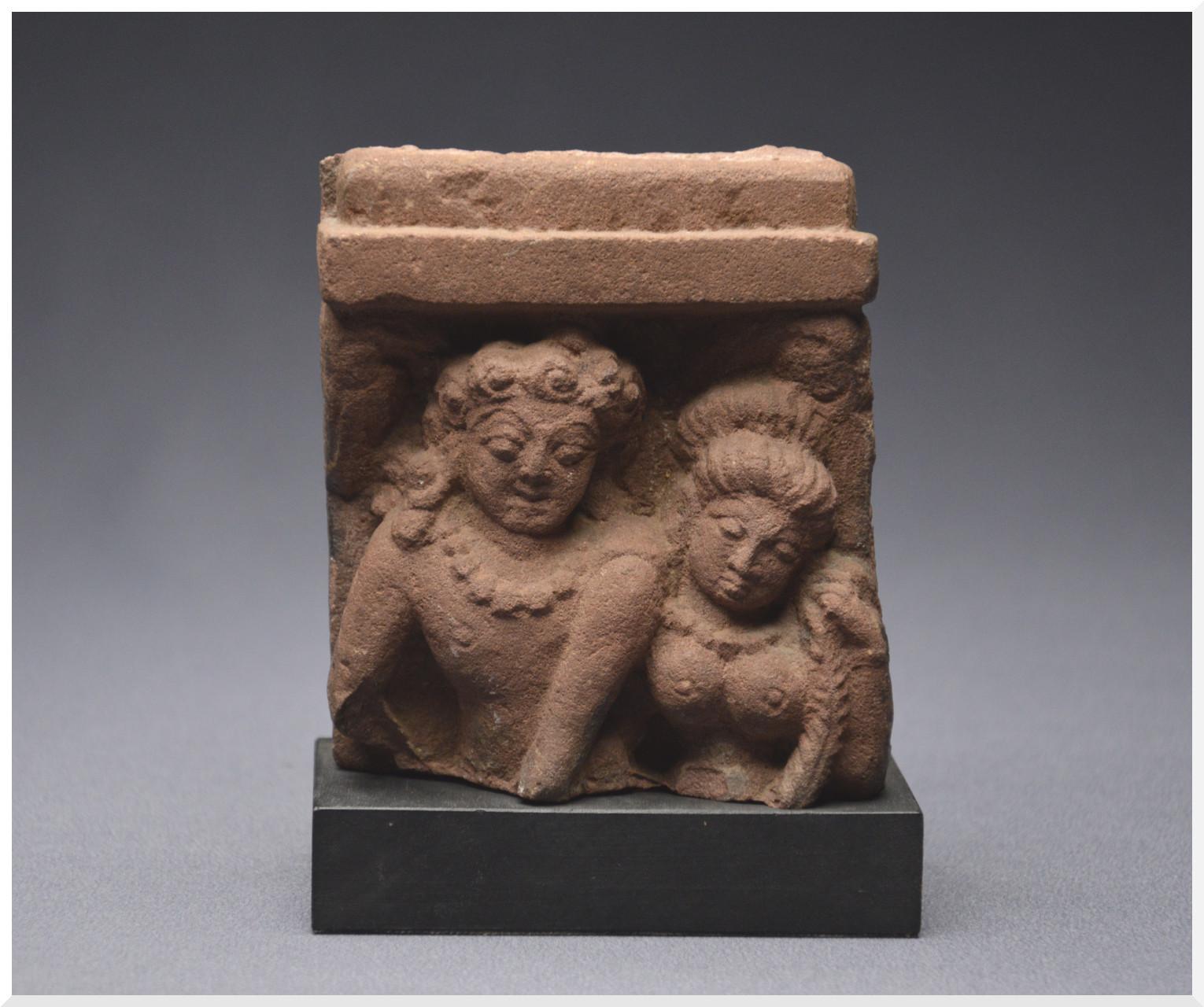 India, Medieval Period, 9th-11th Century, Busts of Shiva and Parvati ...