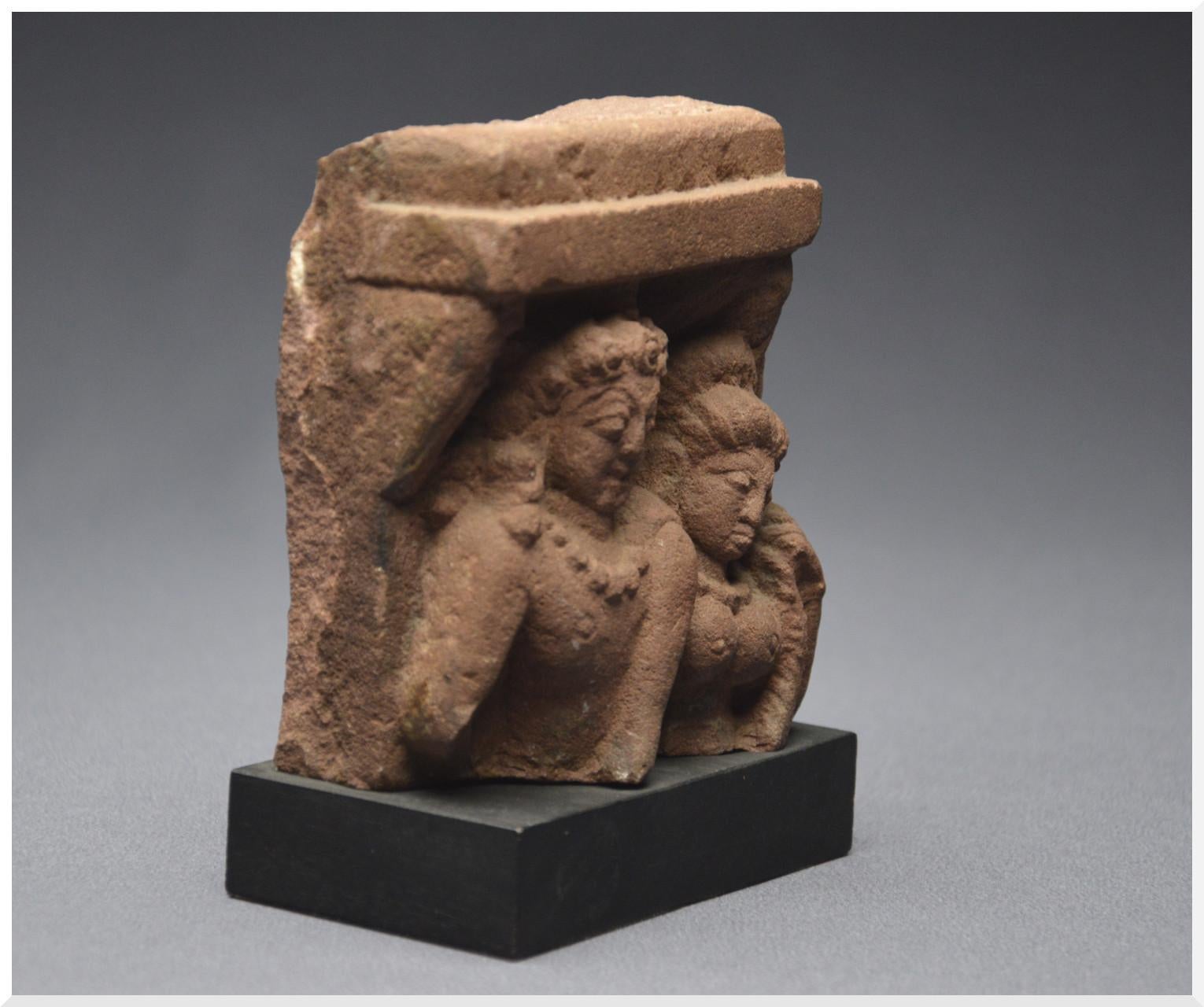 India, Medieval Period, 9th-11th Century, Busts of Shiva and Parvati ...