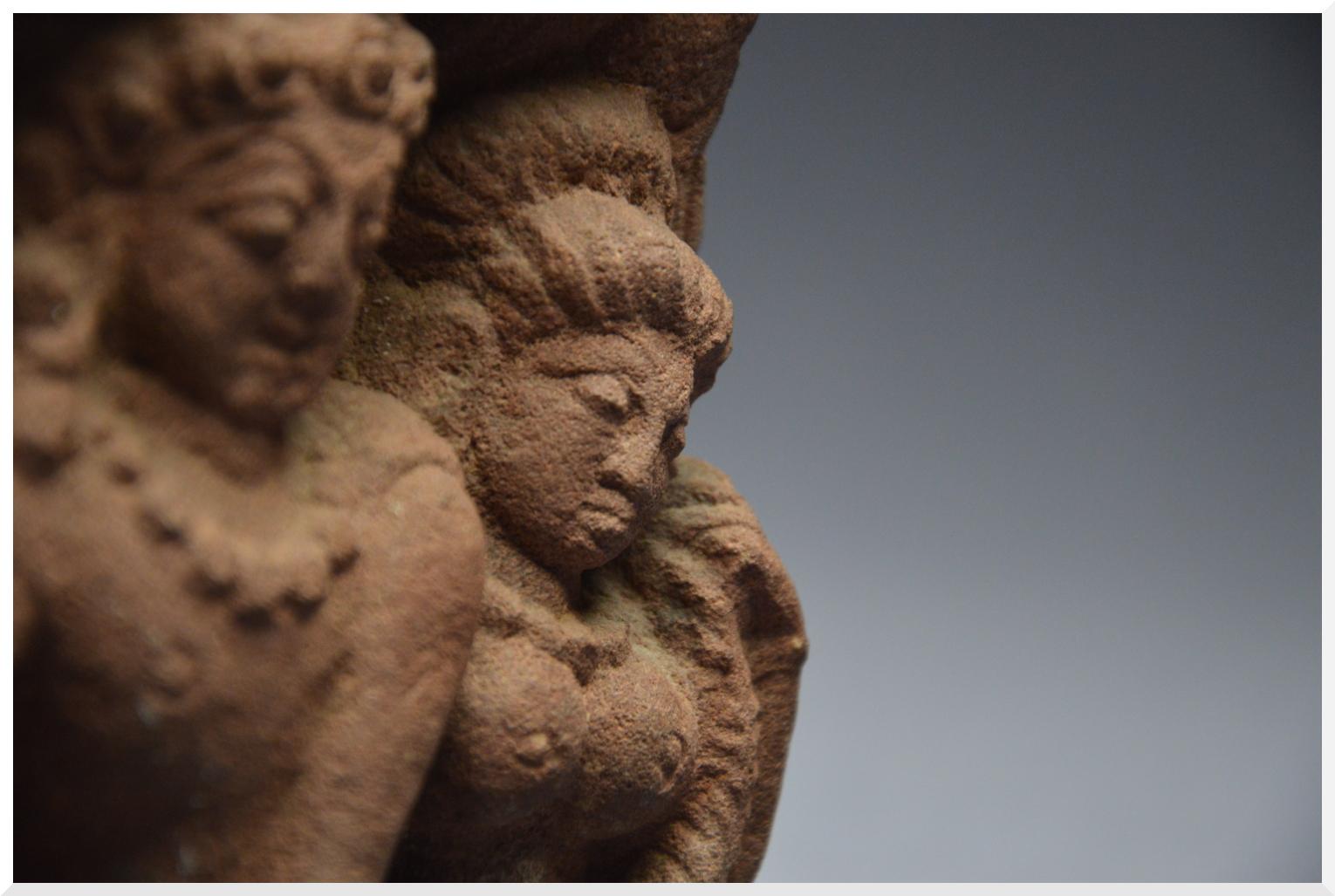 India, Medieval Period, 9th-11th Century, Busts of Shiva and Parvati ...