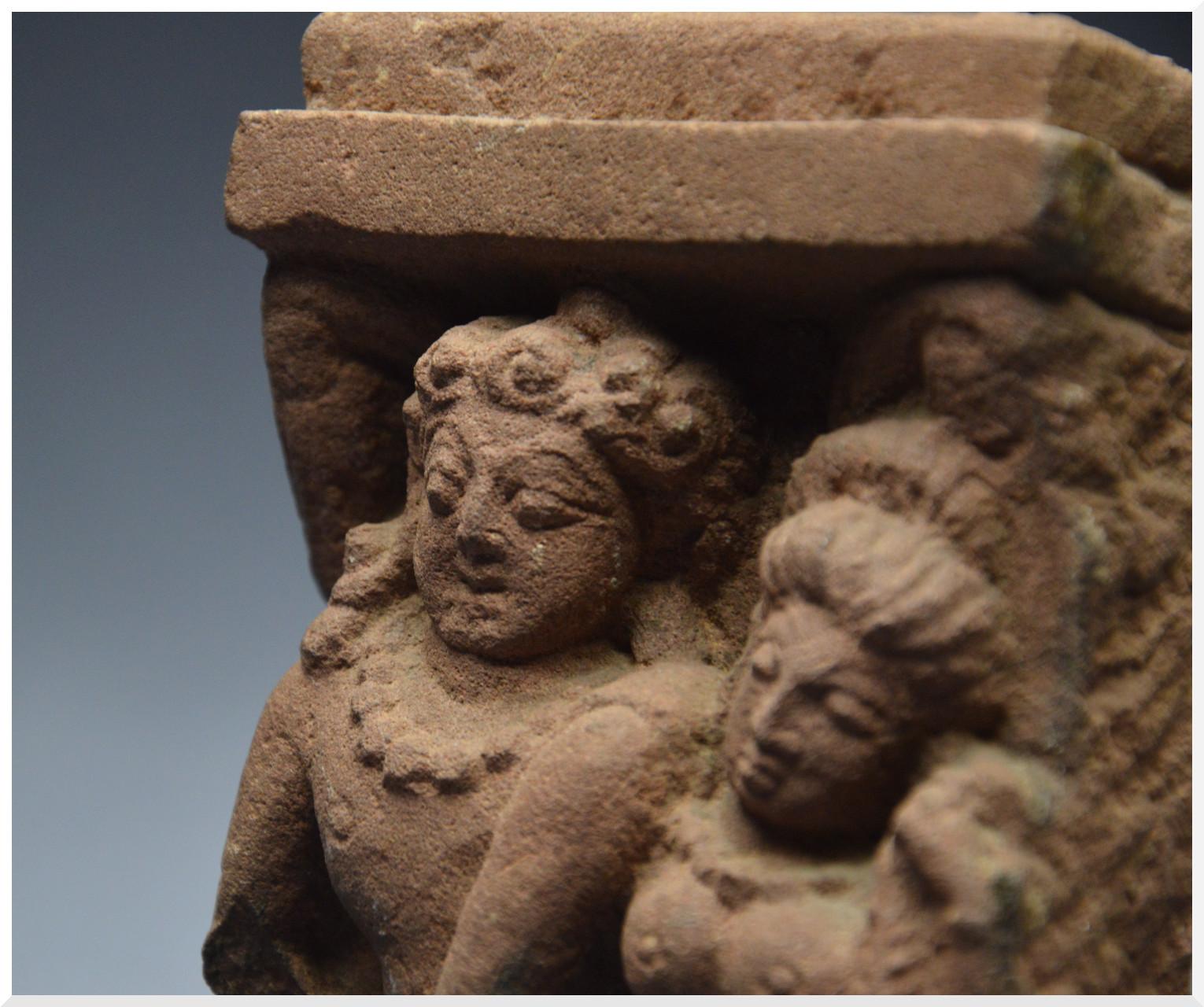 India, Medieval Period, 9th-11th Century, Busts of Shiva and Parvati ...