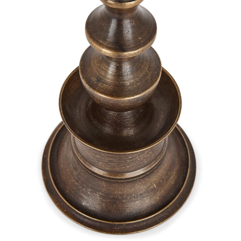 Indian 18th Century Islamic Bronze Flag For Sale at 1stDibs