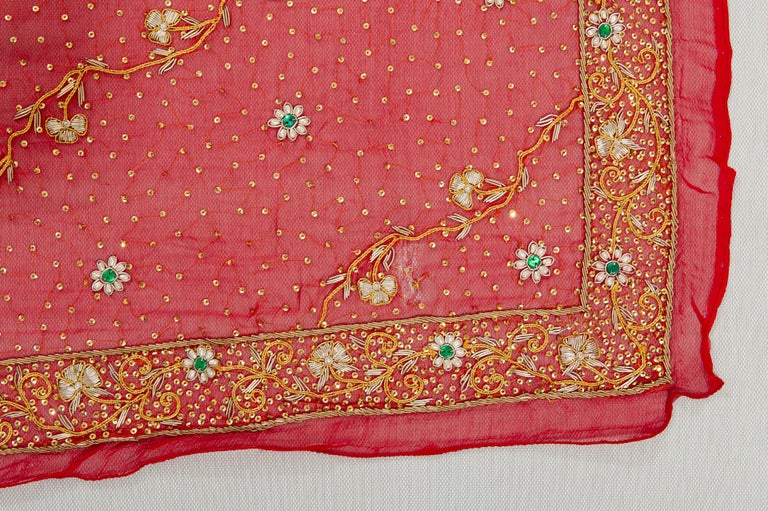 Indian Bridal Veil For Sale at 1stDibs