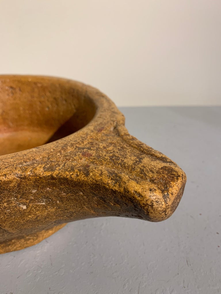 Indian Carved Yellow Sandstone Yoni Bowl, 19th Century or Earlier For ...