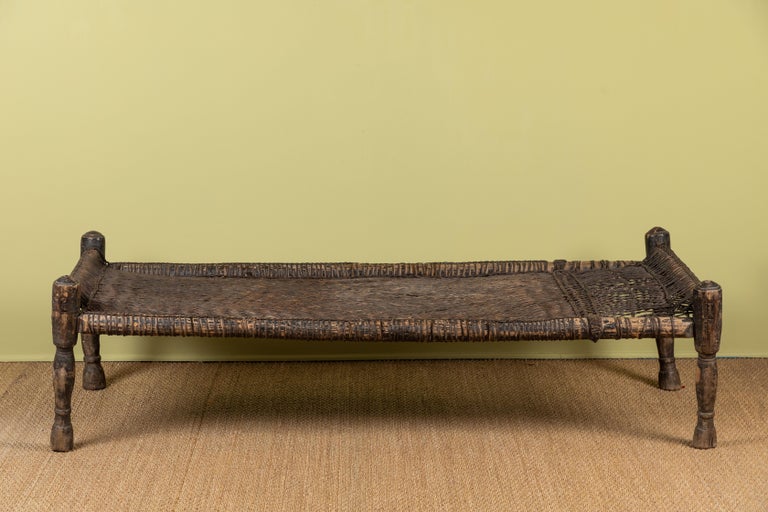 Indian Charpoy Bed For Sale at 1stDibs | charpoy bed for sale, charpoy ...