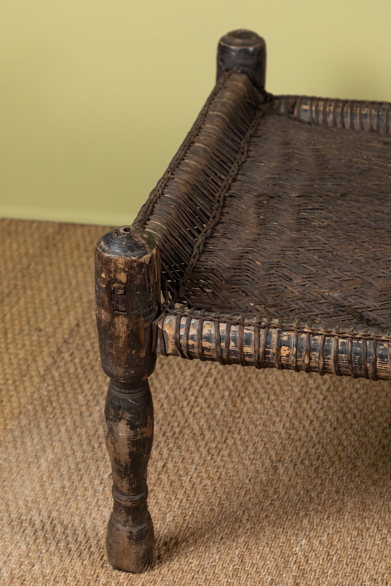Indian Charpoy Bed For Sale at 1stDibs | charpoy bed for sale, charpoy ...