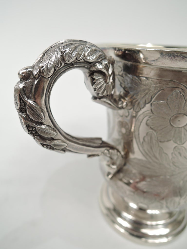 Indian Colonial Georgian Raj Silver Christening Mug by Calcutta Maker ...