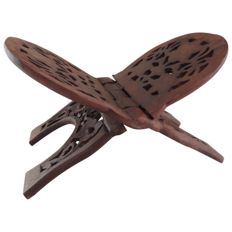 Asian Hand Carved Book Display or Stand at 1stDibs | book display stands