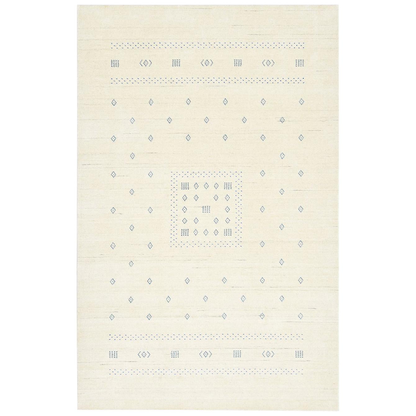 Handmade Vintage Gabbeh Style Rug, 1970s, 1C590 at 1stDibs