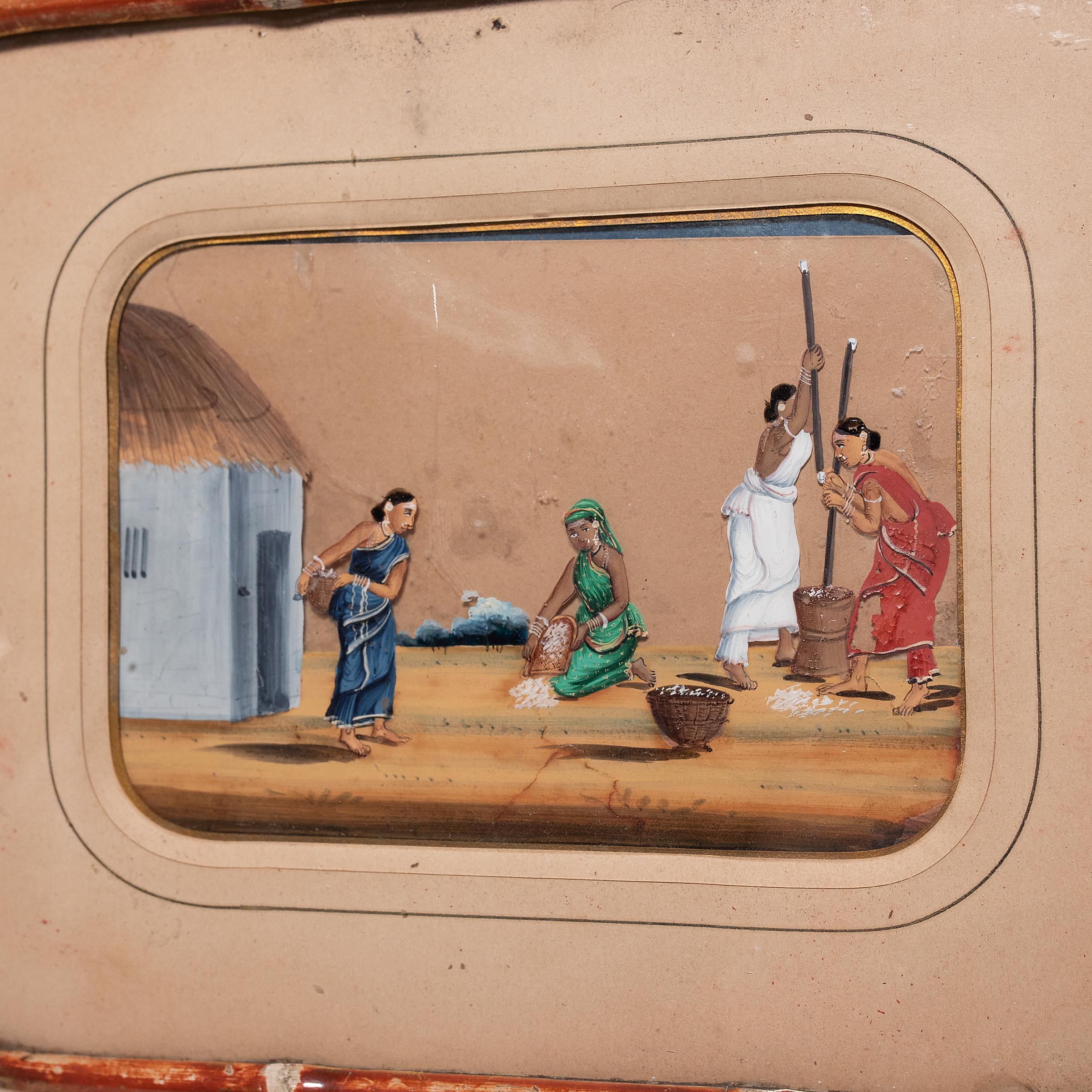 Indian Miniature Mica Painting at 1stDibs