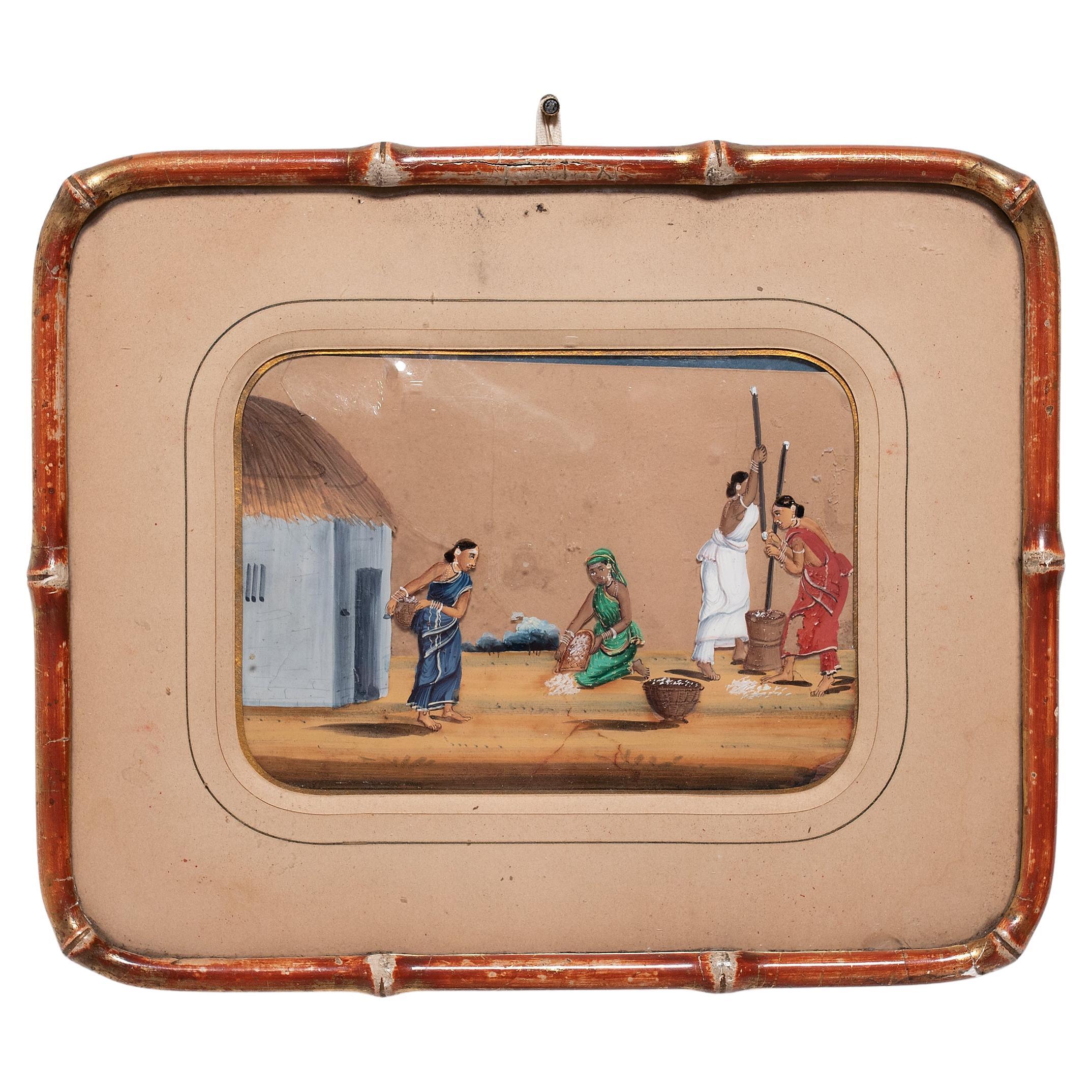Indian Miniature Mica Painting at 1stDibs