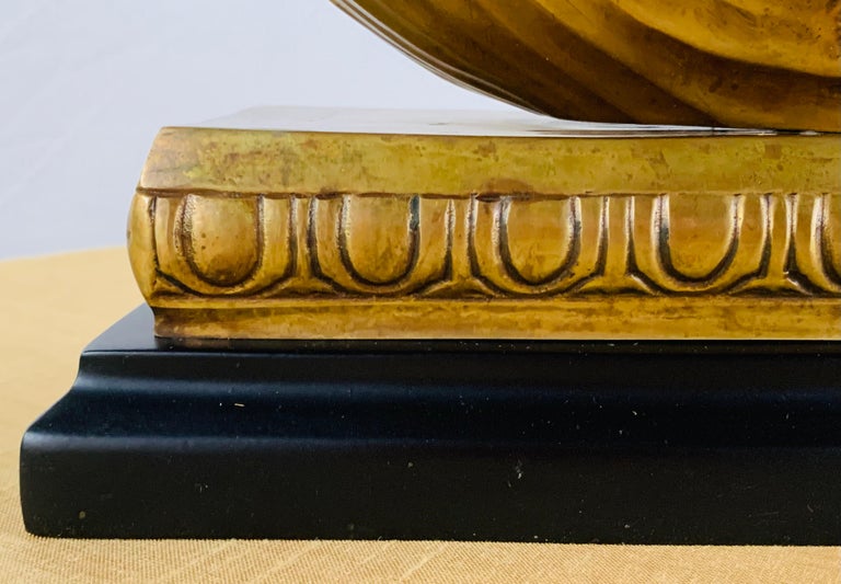 Indian Rhyton Shaped Brass Sculpture or Statue with Winged Ram For Sale ...