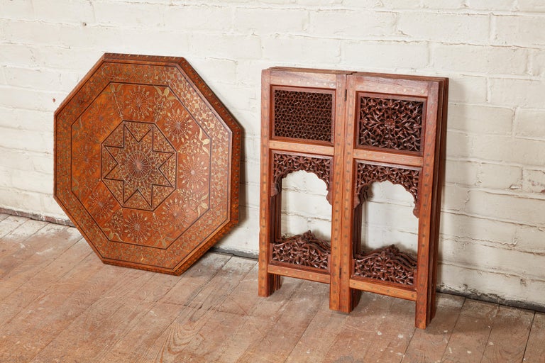 Indian Sandalwood Taboret Table For Sale at 1stDibs