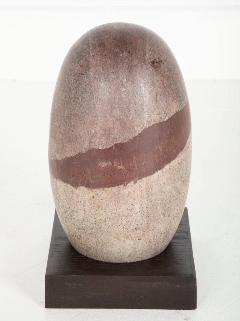 Indian Tantric Lingam Stone Sculpture For Sale at 1stDibs