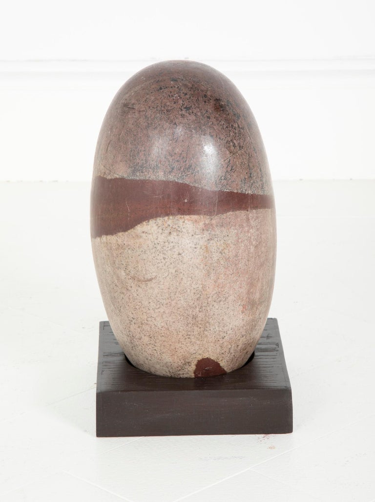 Indian Tantric Lingam Stone Sculpture For Sale at 1stDibs