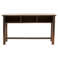 Indian Wooden School Desk at 1stDibs