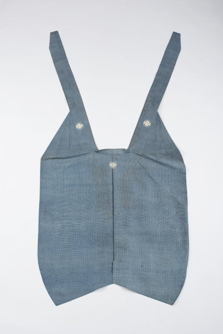 Indigo silk Samurai kimono Kosode and kamishimo - Japan Late 19th ...