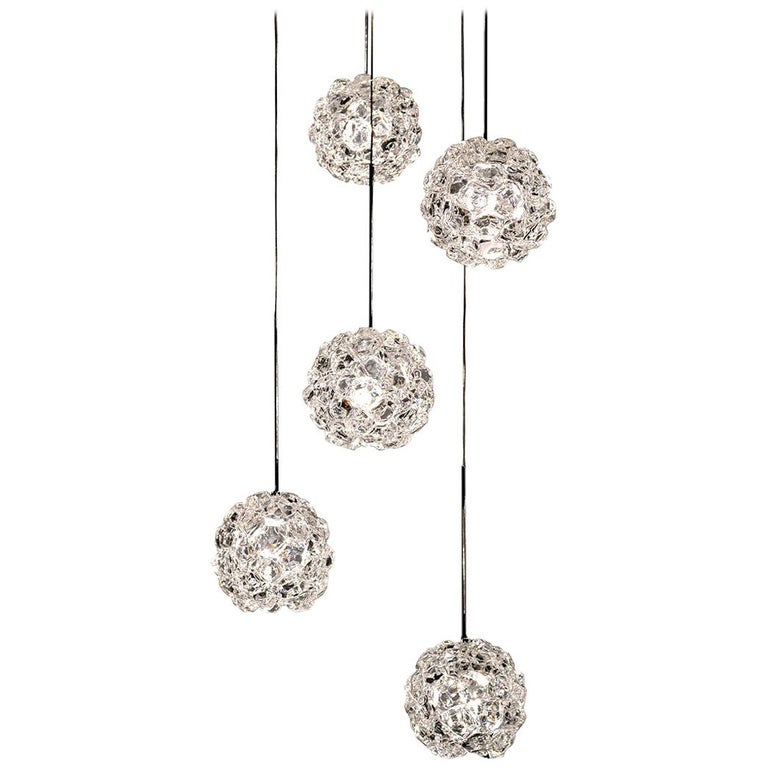 Ice Cluster Orbs Pendant by Studio Bel Vetro For Sale at 1stDibs | ice orbs
