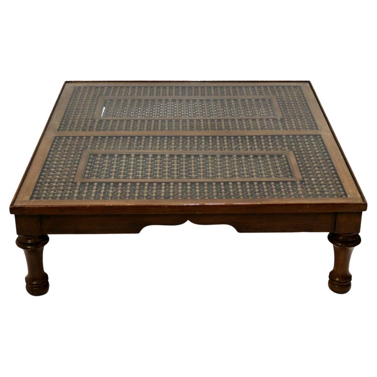 Indo Chinese Coffee Table Large Scale Architectural Element For Sale at ...