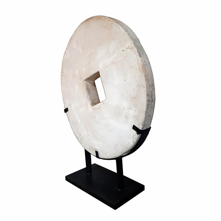 Indonesian Stone Coin, Large For Sale at 1stDibs