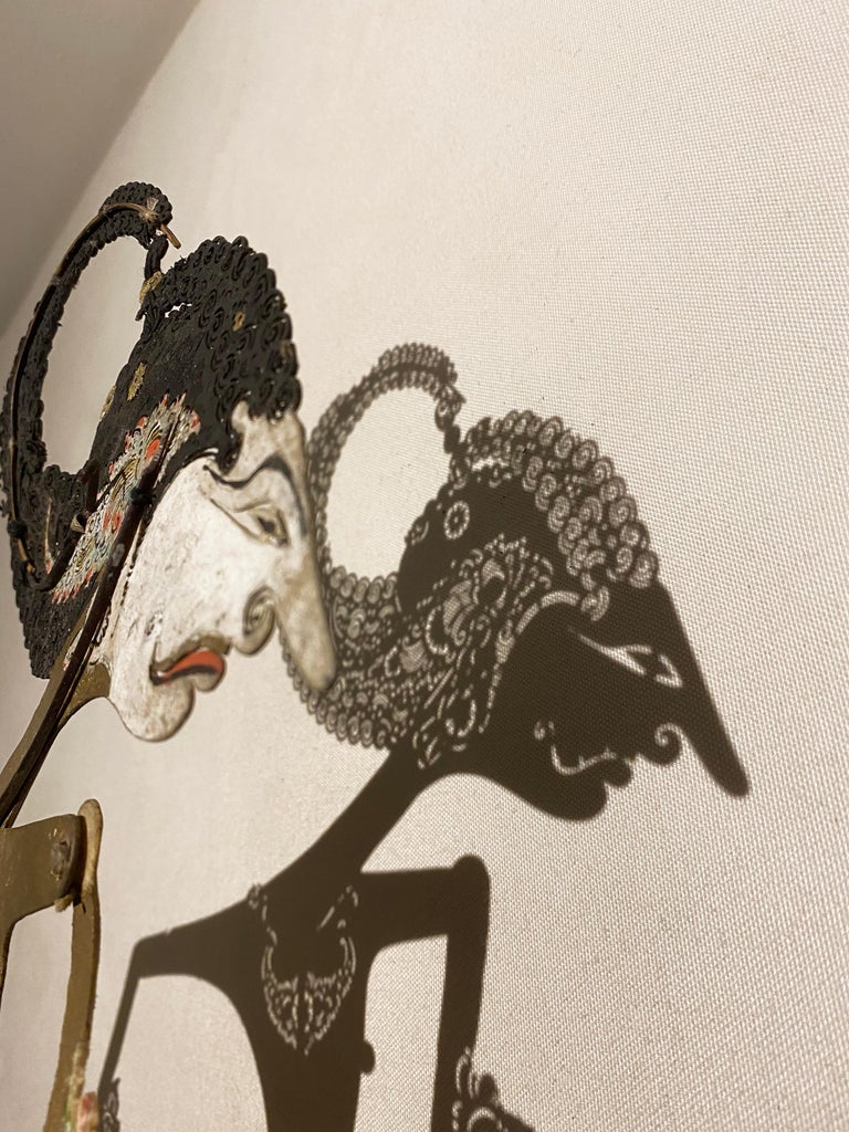 Indonesian 'Wayang Kulit" Shadow Puppet, Java, Indonesia, Early 20th ...