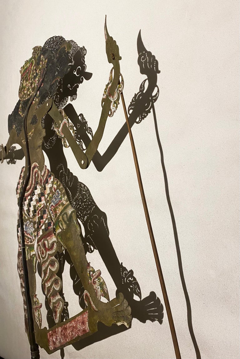 Indonesian 'Wayang Kulit" Shadow Puppet, Java, Indonesia, Early 20th ...