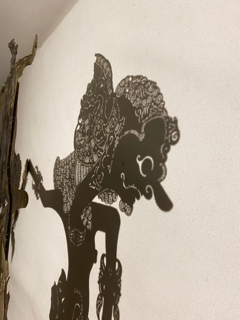 Indonesian 'Wayang Kulit" Shadow Puppet, Java, Indonesia, Early 20th ...