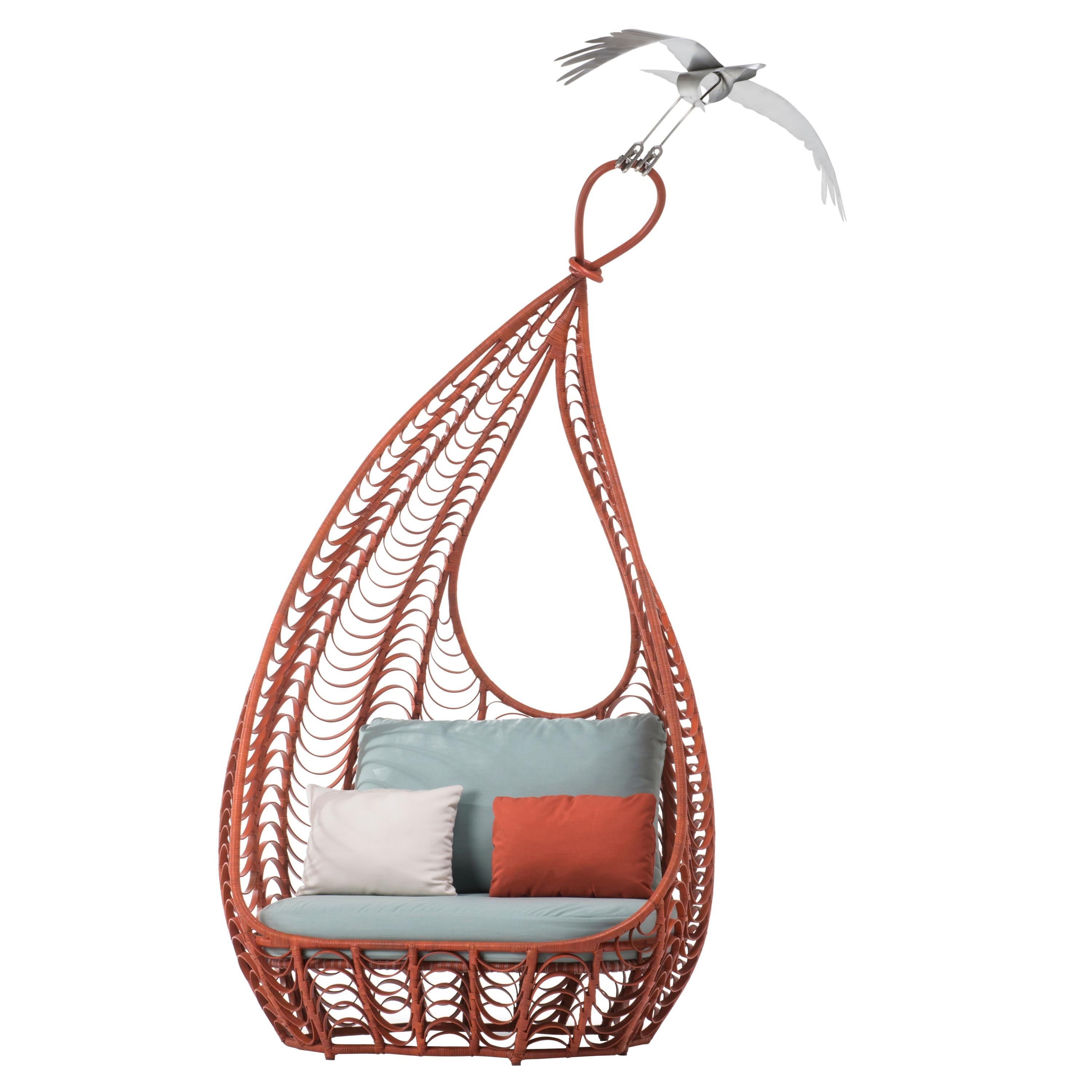 Bloom Swivel Lounge Chair by Kenneth Cobonpue For Sale at 1stDibs