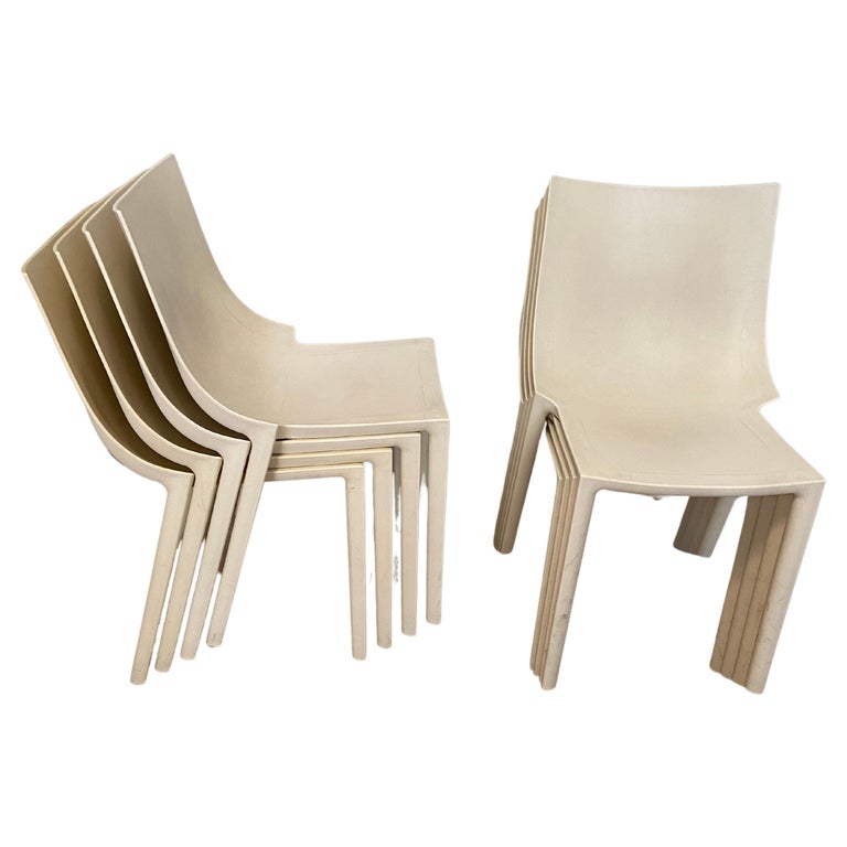 Indoor Outdoor "Bo" Chairs by Philippe Starck for Driade, Set of 8 For ...