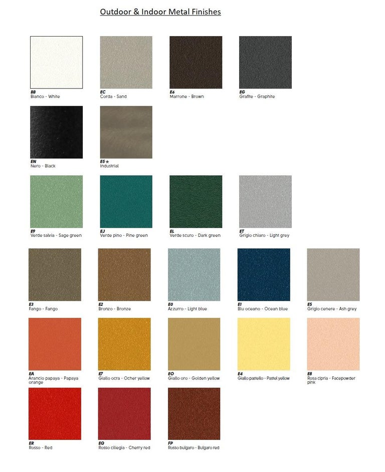 Indoor/Outdoor Nesting Tables In Custom Ceramic and Lacquer Colors For ...