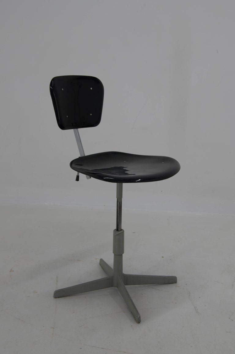 Industrial Adjustable Chair Z 306, Czechoslovakia, 1960s For Sale at ...