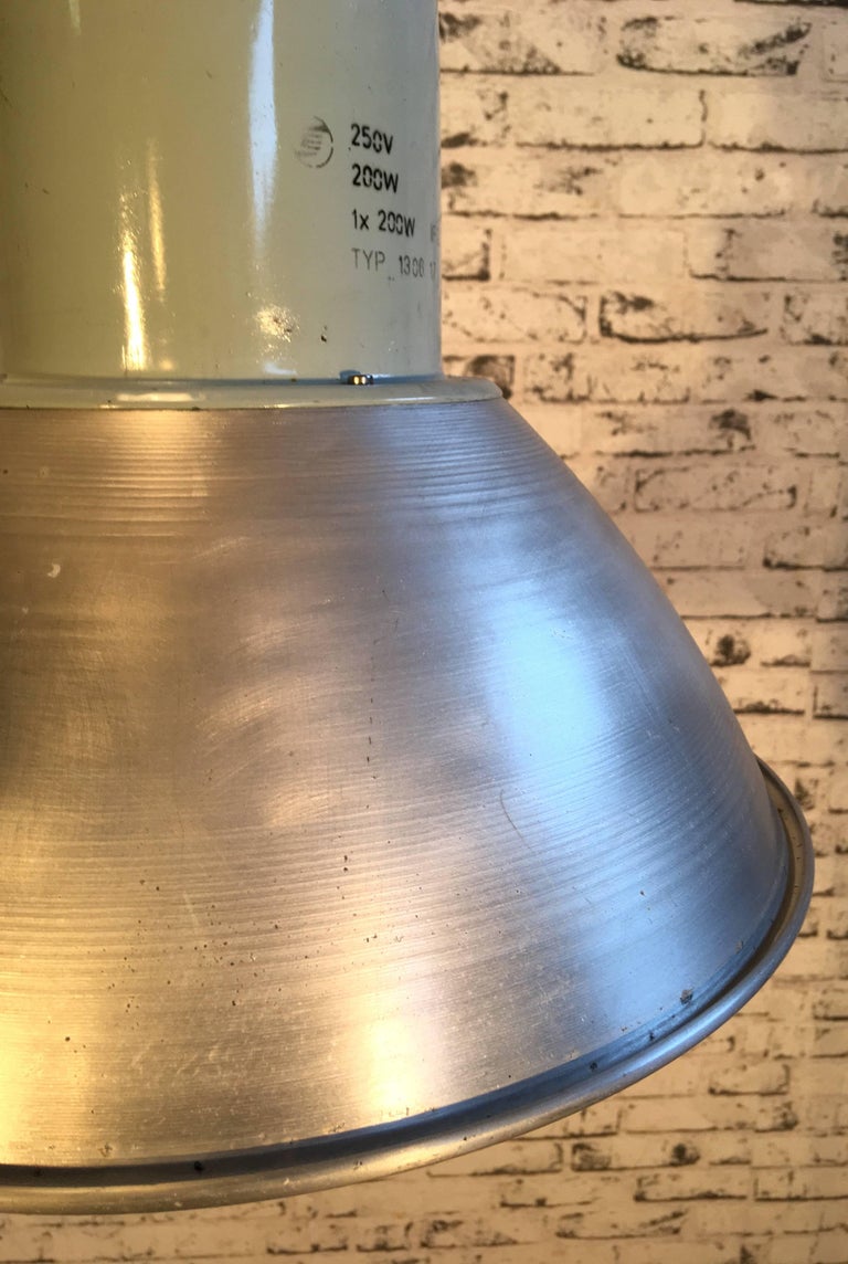 Industrial Aluminium Pendant Light, 1960s at 1stDibs