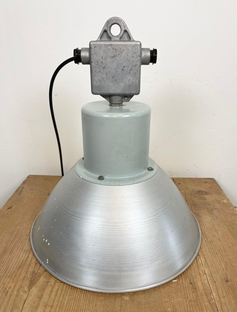 Industrial Aluminium Pendant Light from Elektrosvit, 1960s For Sale at ...