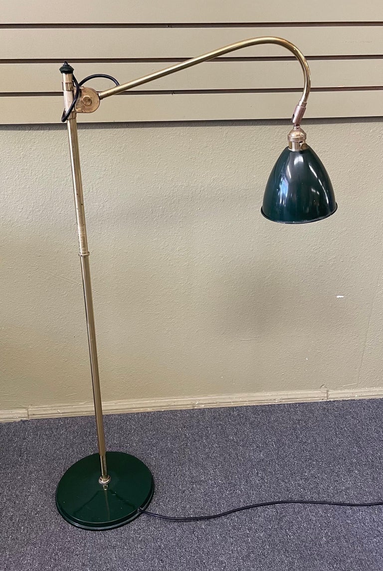 Industrial Architectural Floor Lamp by Louis Baldinger For Sale at ...