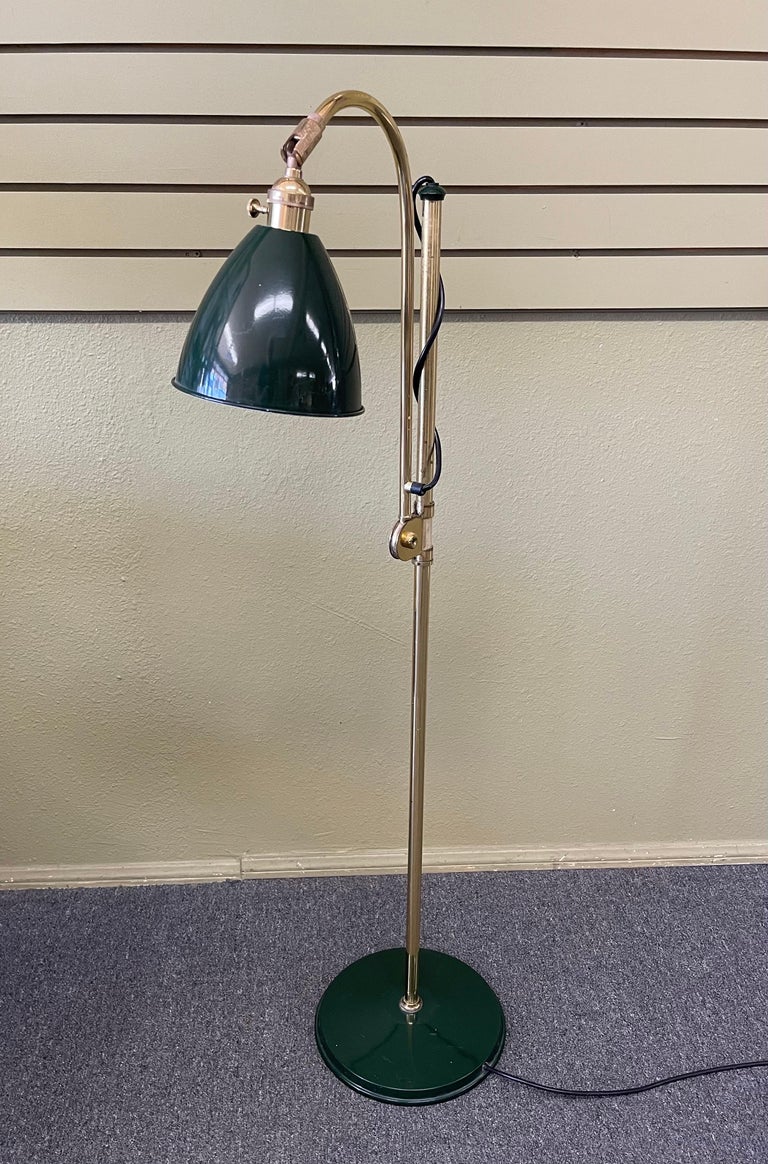 Industrial Architectural Floor Lamp by Louis Baldinger For Sale at ...